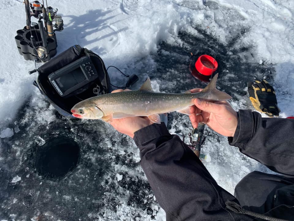 Ice fishing thrives at Dillon Reservoir as CPW stocks rainbow trout in ...